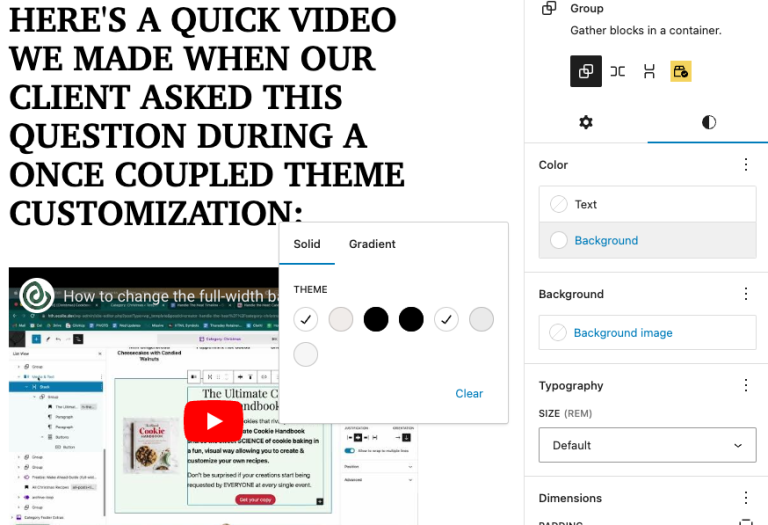 How to add full-width backgrounds to your site without a developer ...